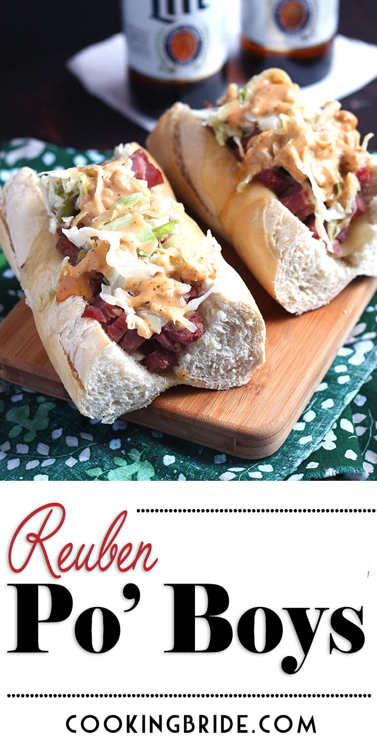 Reuben Po' Boys | The Cooking Bride