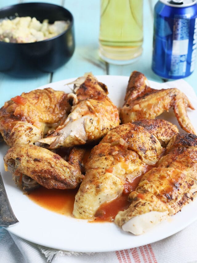 Drunk Chicken [Oven or Grill] | The Cooking Bride