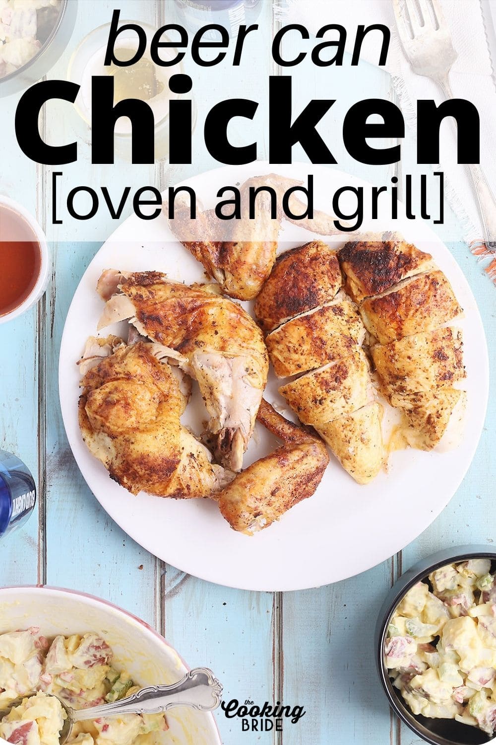Drunk Chicken [Oven or Grill] | The Cooking Bride