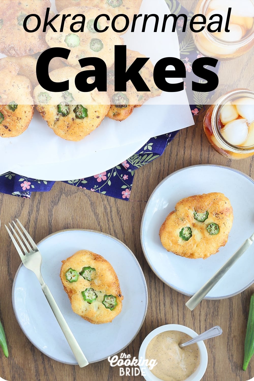 Okra Hoe Cakes | The Cooking Bride