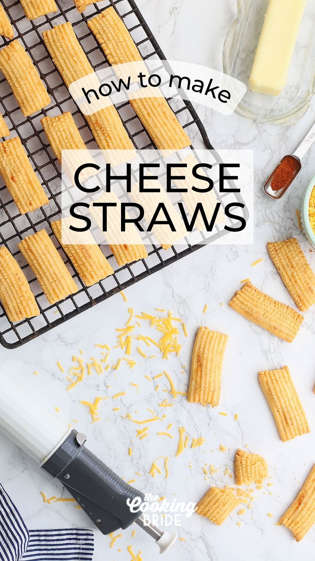Homemade Cheese Straws | The Cooking Bride