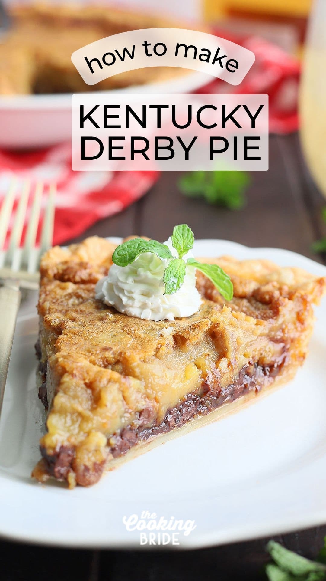 Kentucky Derby Pie Recipe (Chocolate Walnut Pie) | The Cooking Bride