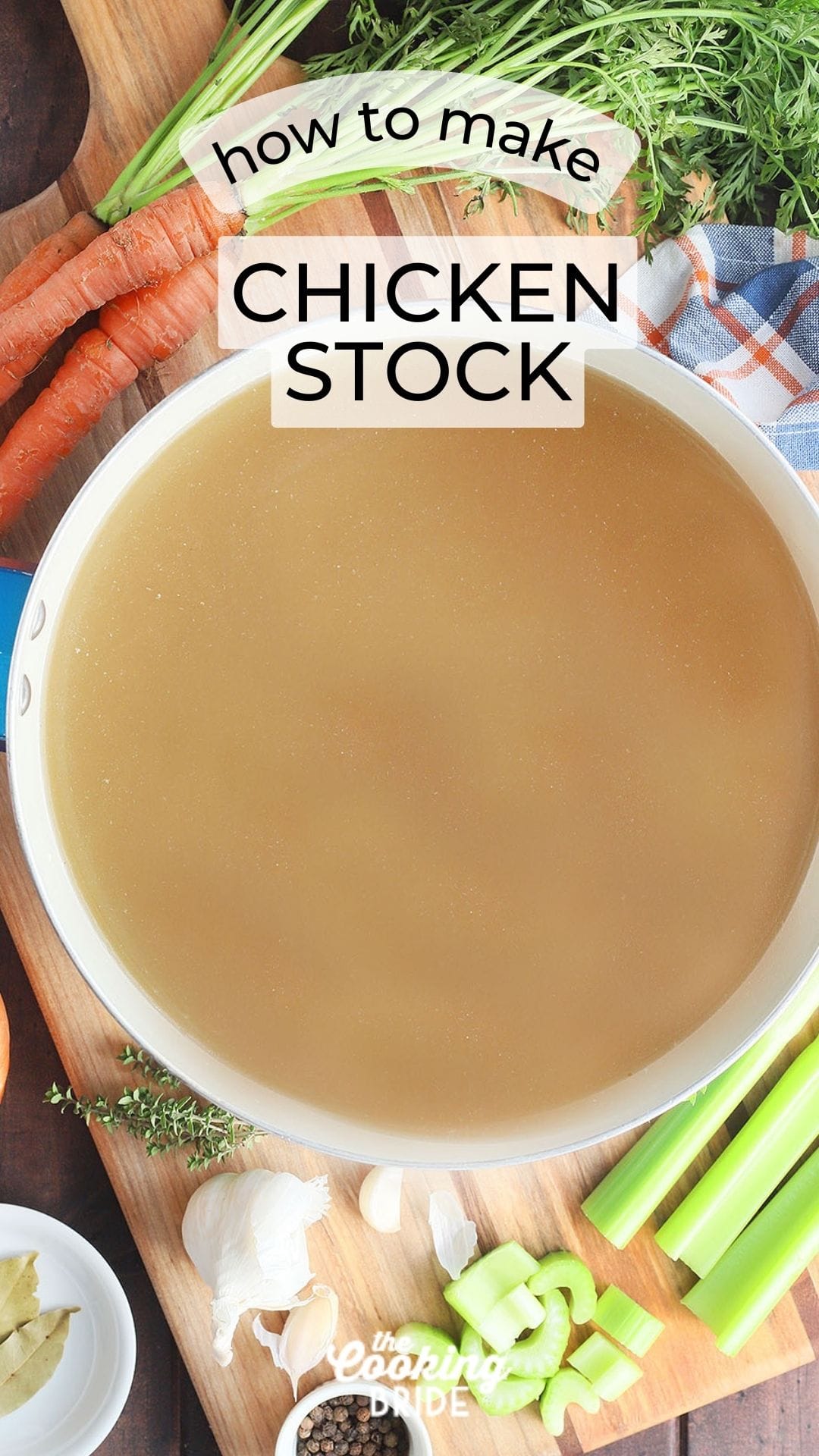 3 Ways to Make a Basic Homemade Chicken Stock | The Cooking Bride