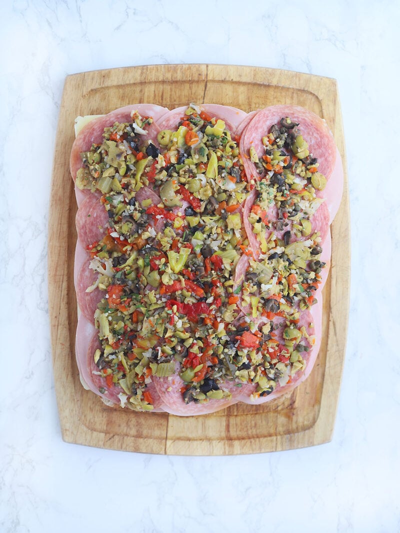 Mini Muffuletta Sandwiches | The Cooking Bride