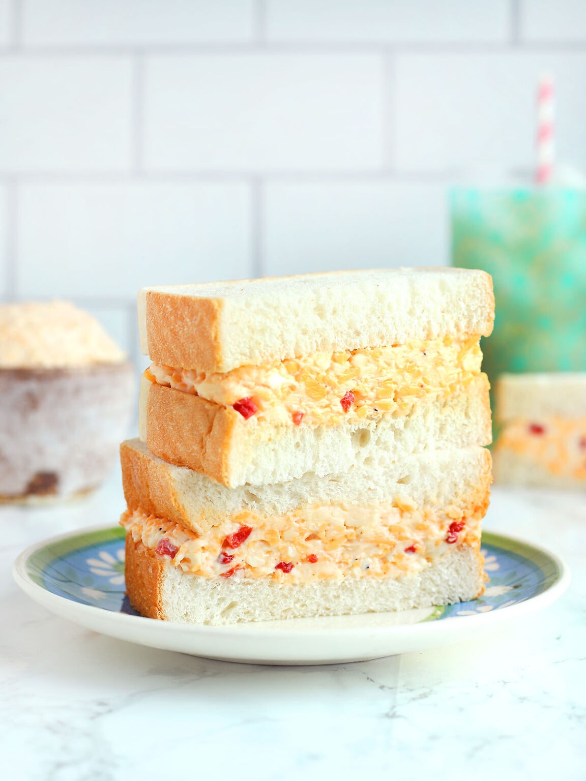 Famous Masters Pimento Cheese Sandwich | The Cooking Bride