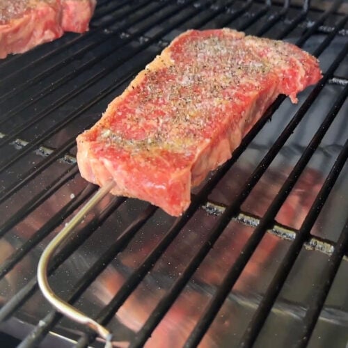 How to Grill the Perfect Steak on a Pellet Grill Smoker | The Cooking Bride