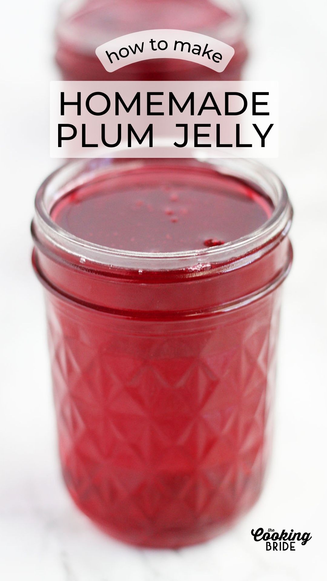 Homemade Plum Jelly | The Cooking Bride