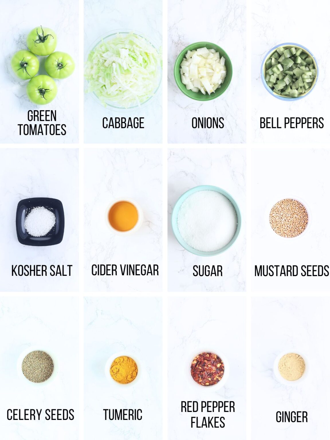 Green Tomato Chow Chow Relish with Canning Instructions | The Cooking Bride