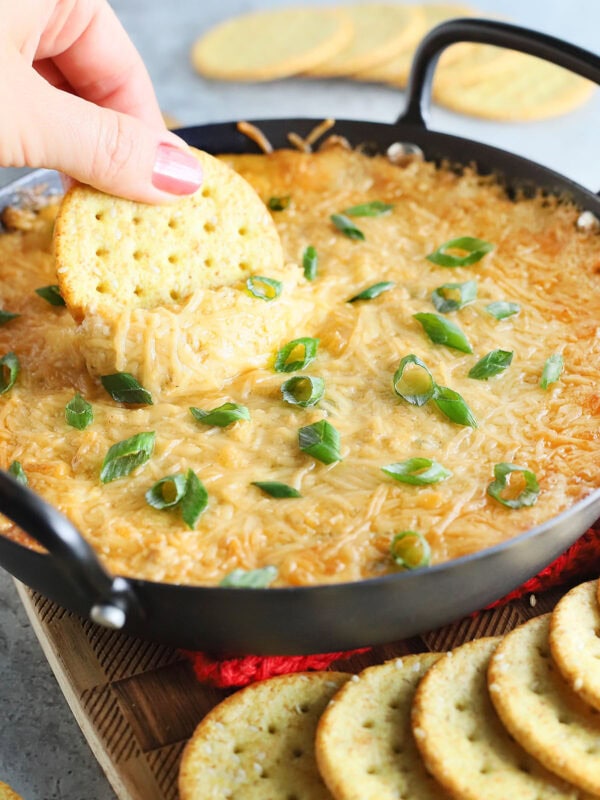 Baked Cajun Catfish Dip with Cream Cheese