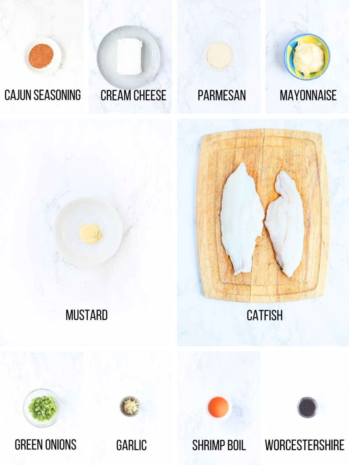 Baked Cajun Catfish Dip with Cream Cheese