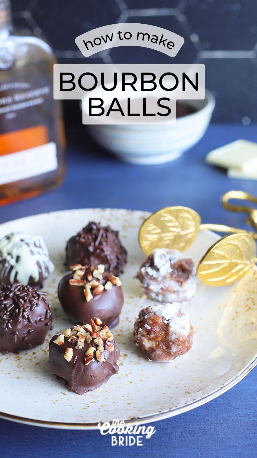 Chocolate Covered Bourbon Balls Recipe | The Cooking Bride